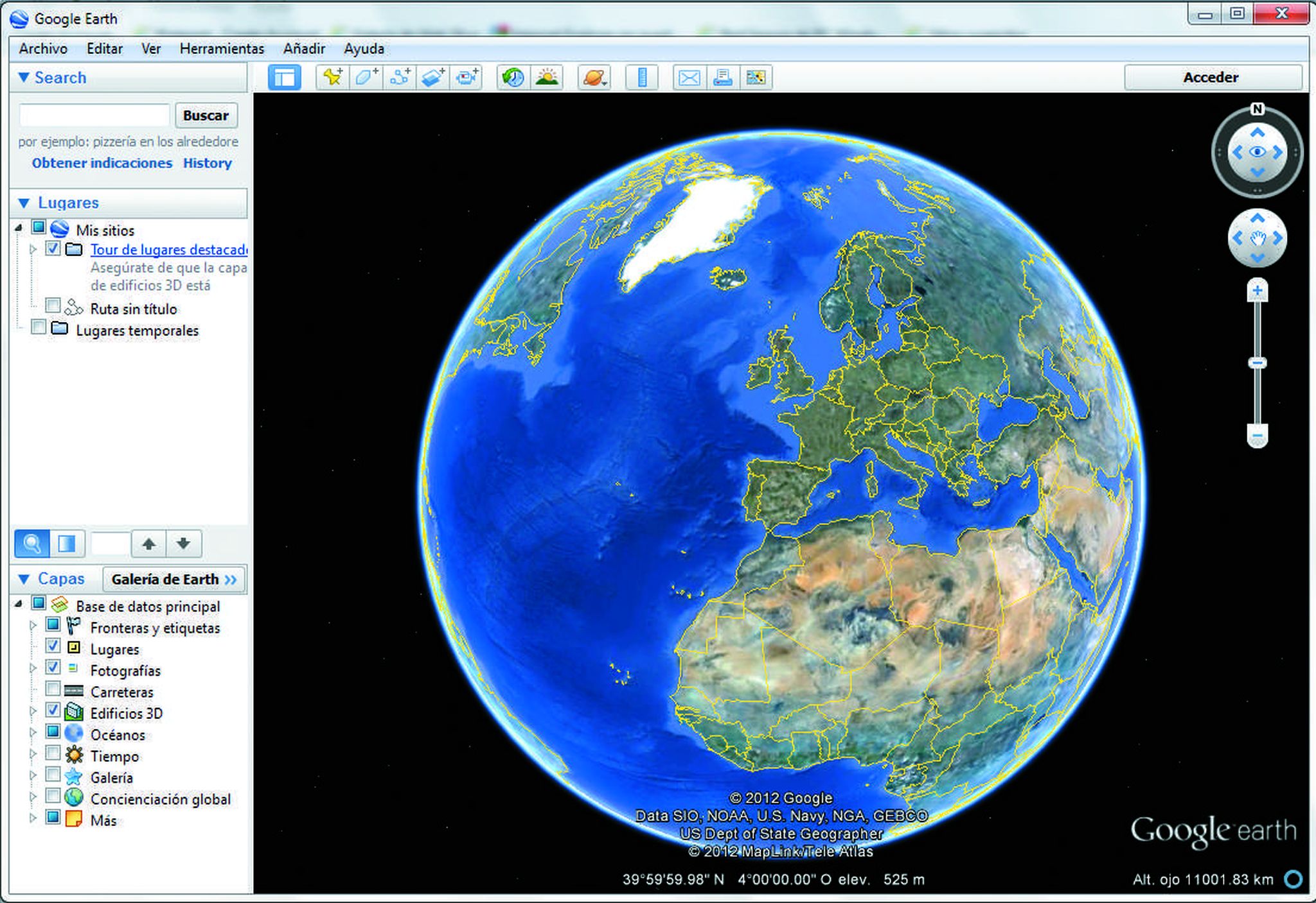 Tutorial de Google Earth