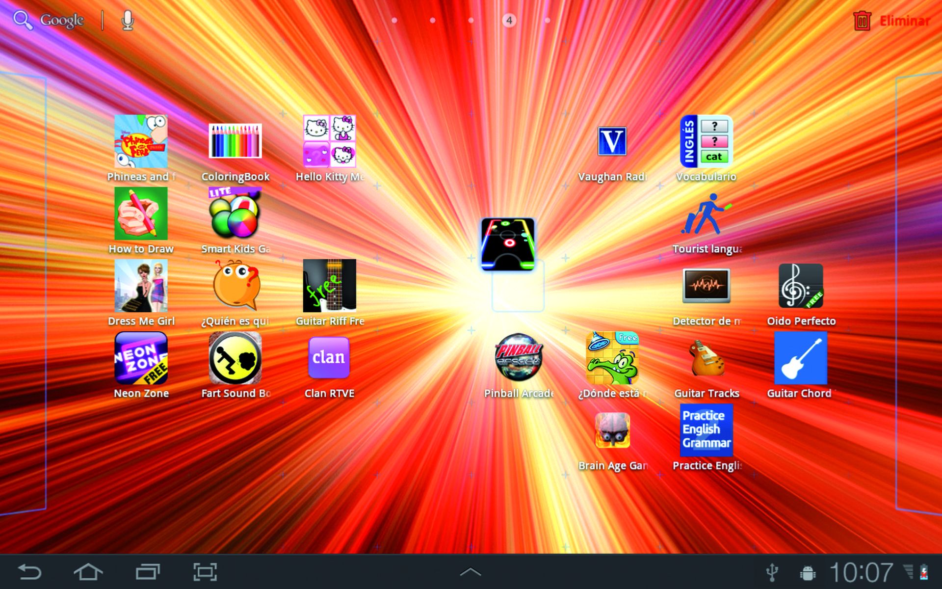 Personaliza la pantalla de tu tablet