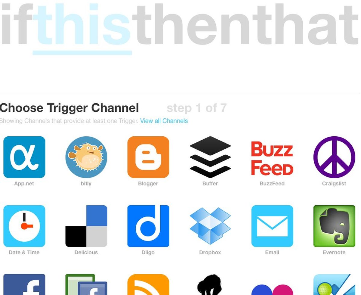 Crea recetas con IFTTT