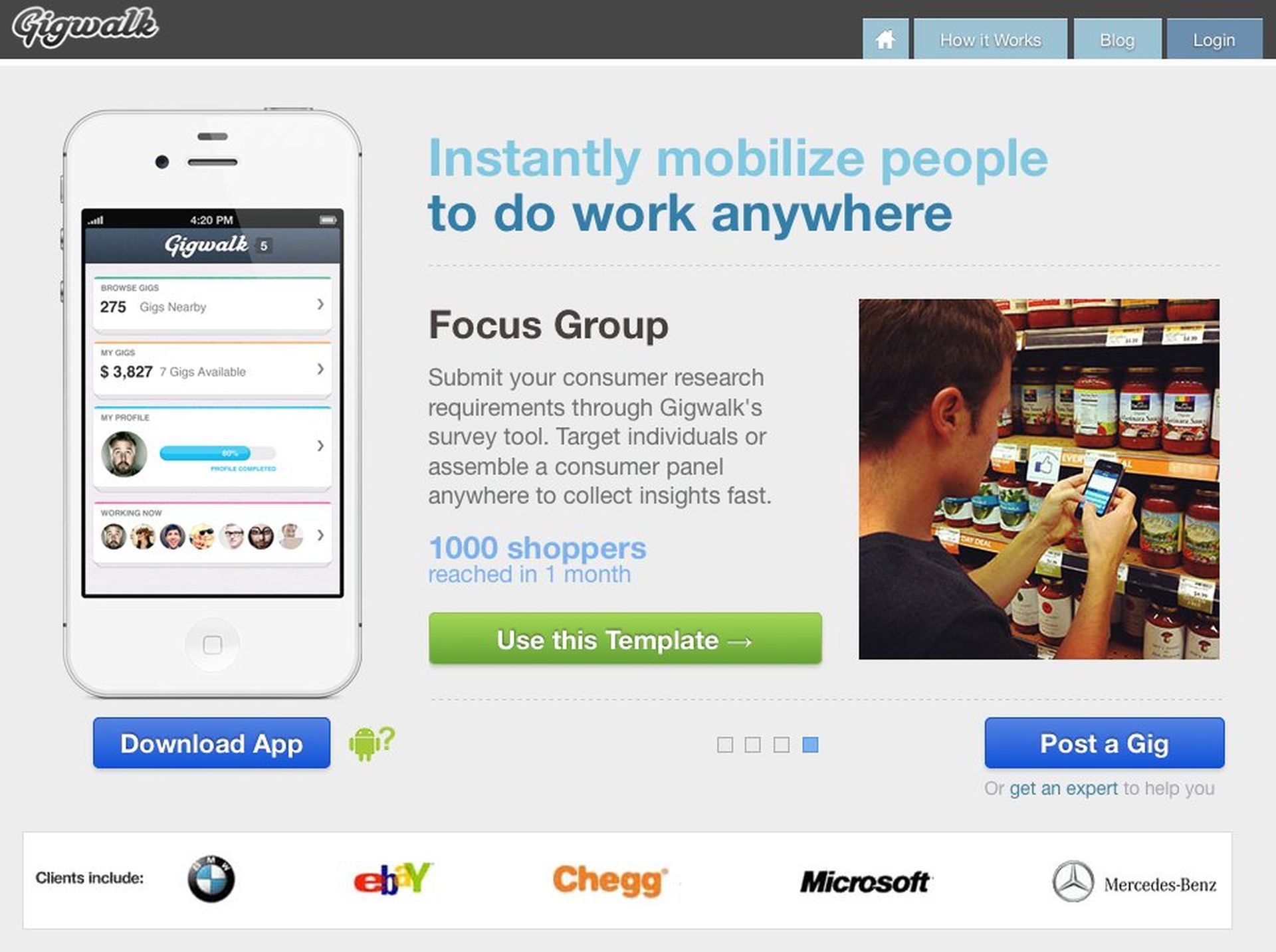 Gigwalk, una app para ganar dinero con tu smartphone