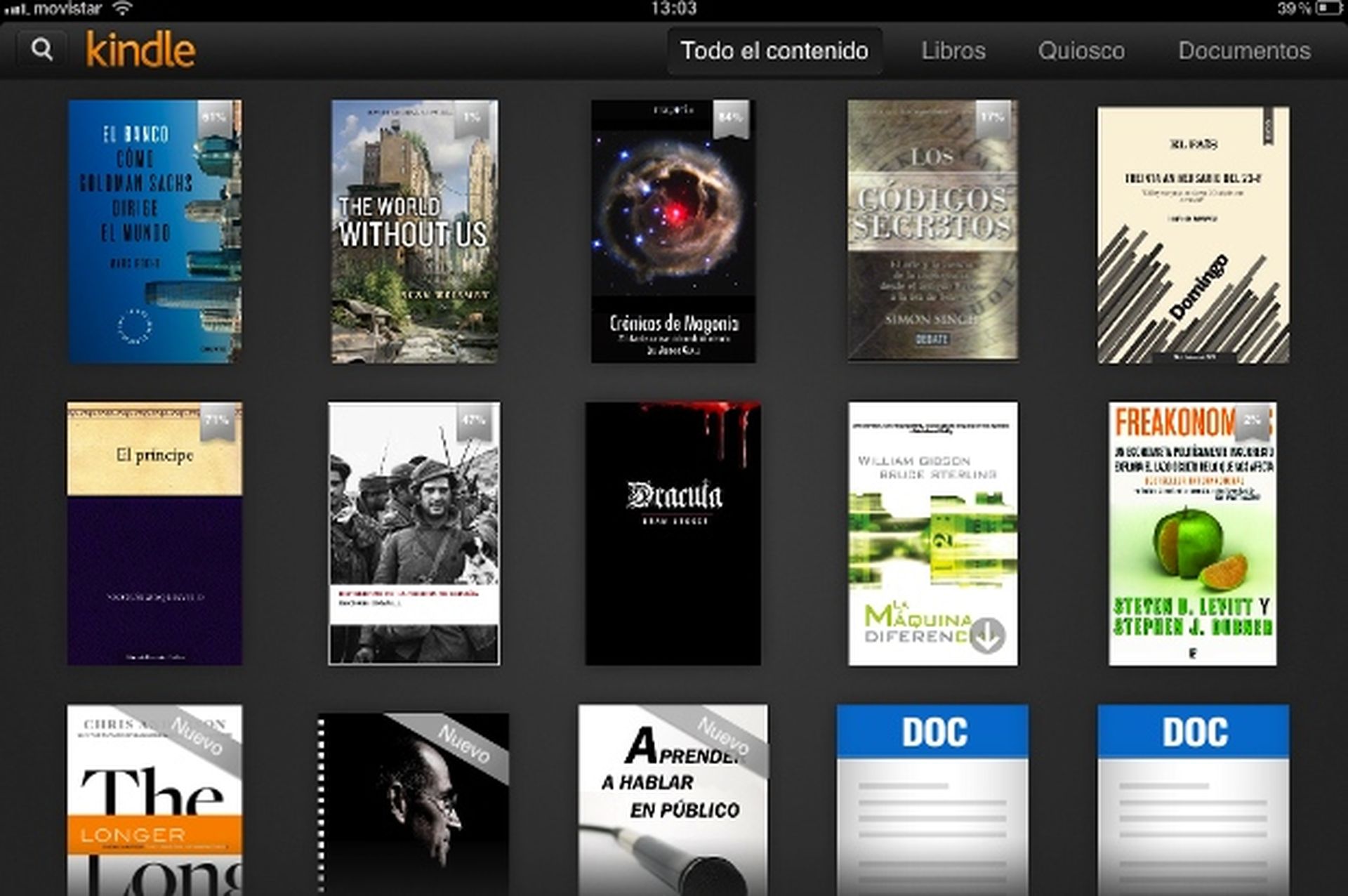 Kindle para iOS, ahora con Rayos X