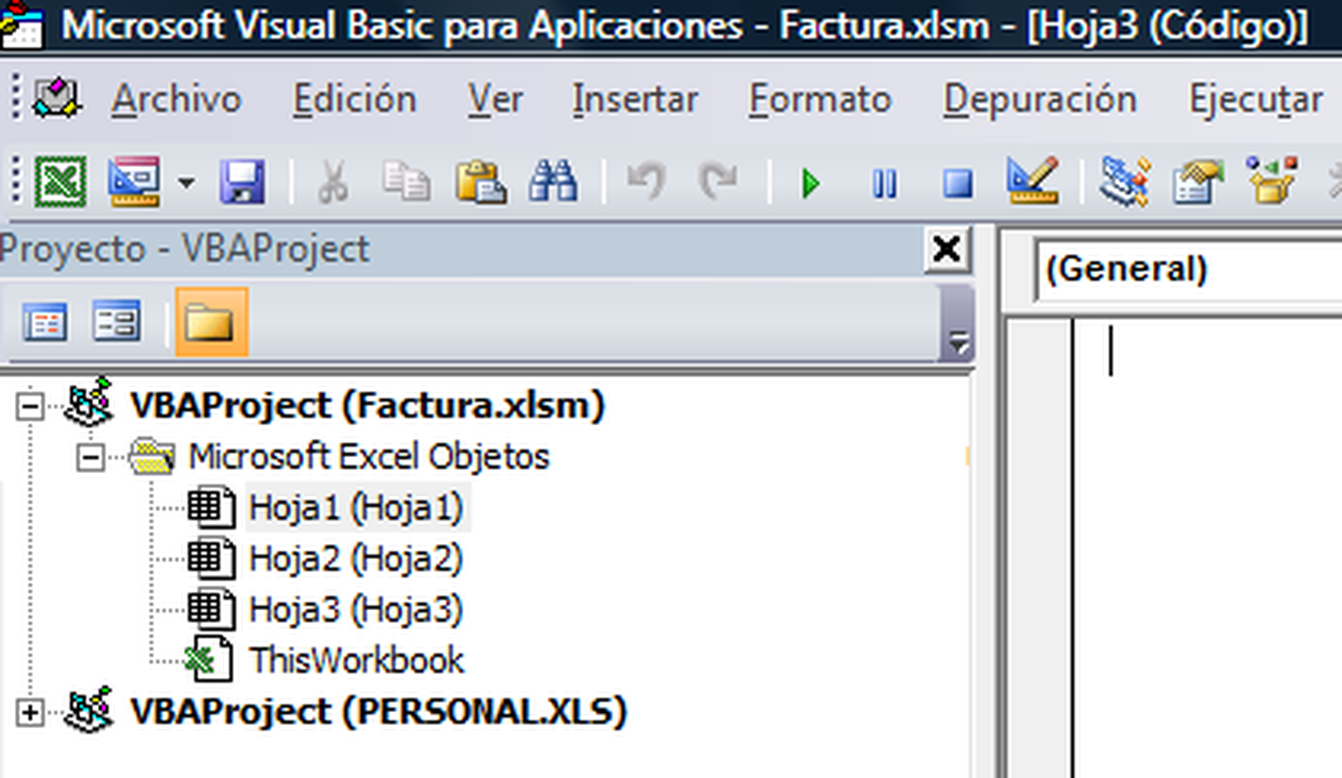 Programar eventos a nivel de aplicación en Excel
