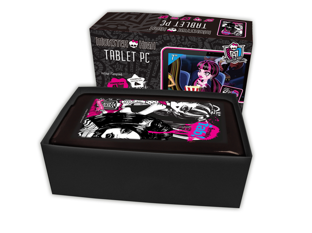 La tableta más monstruosa del mercado: Monster High