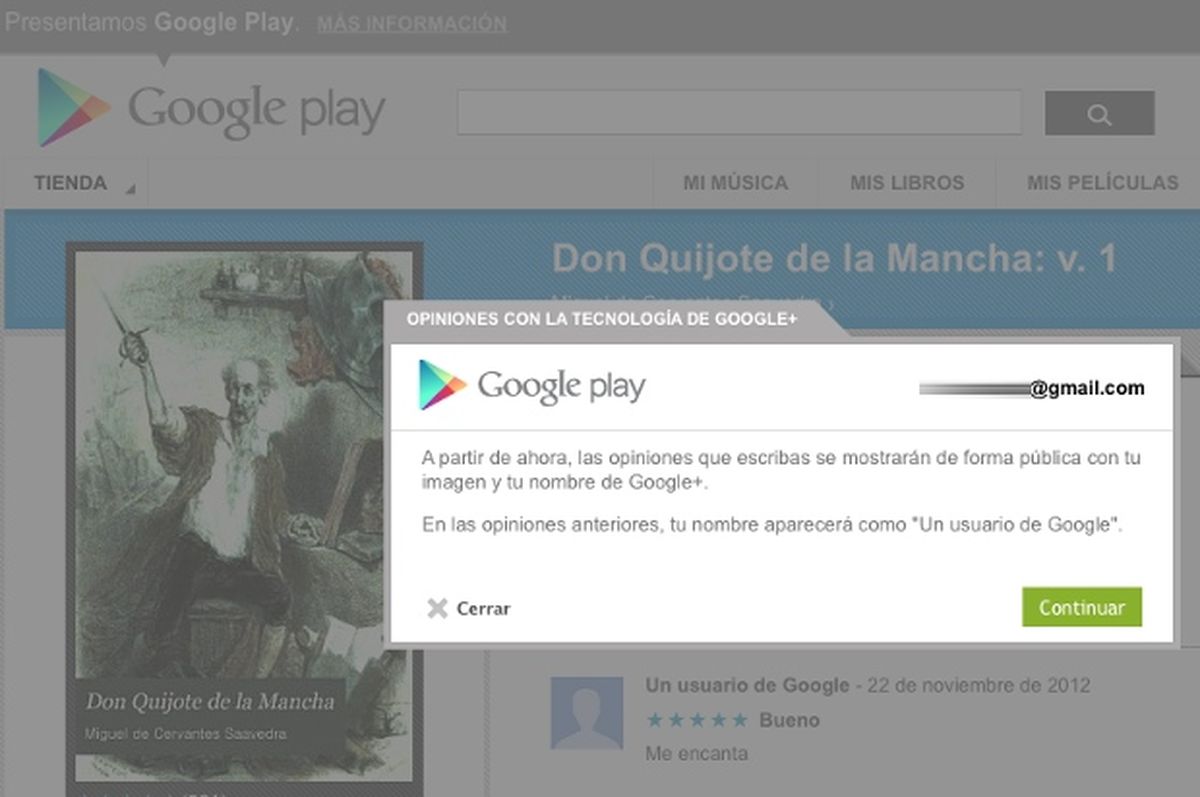 Google conecta Play Store con Google+