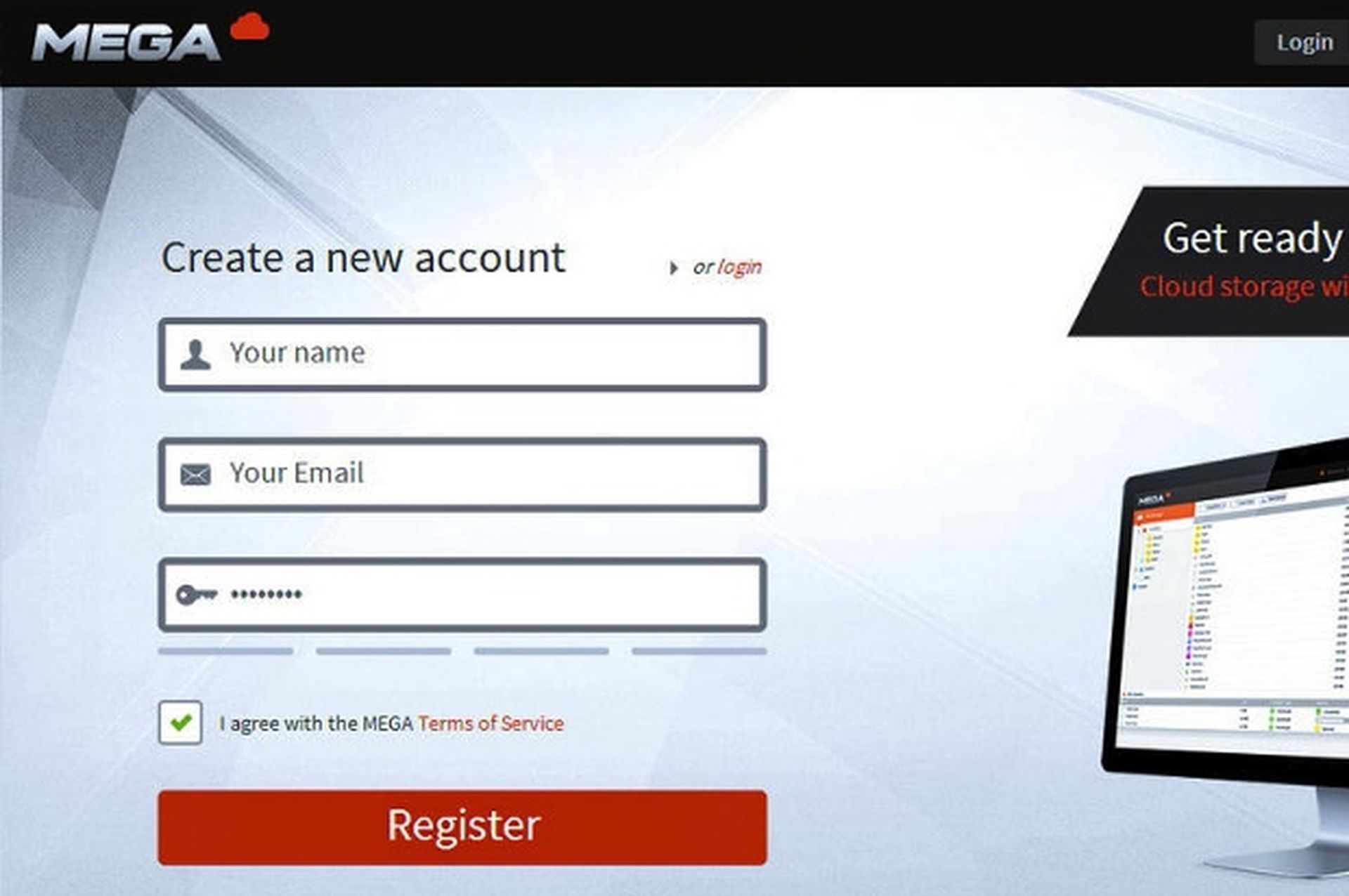 Las primeras imágenes de Mega, el nuevo Megaupload