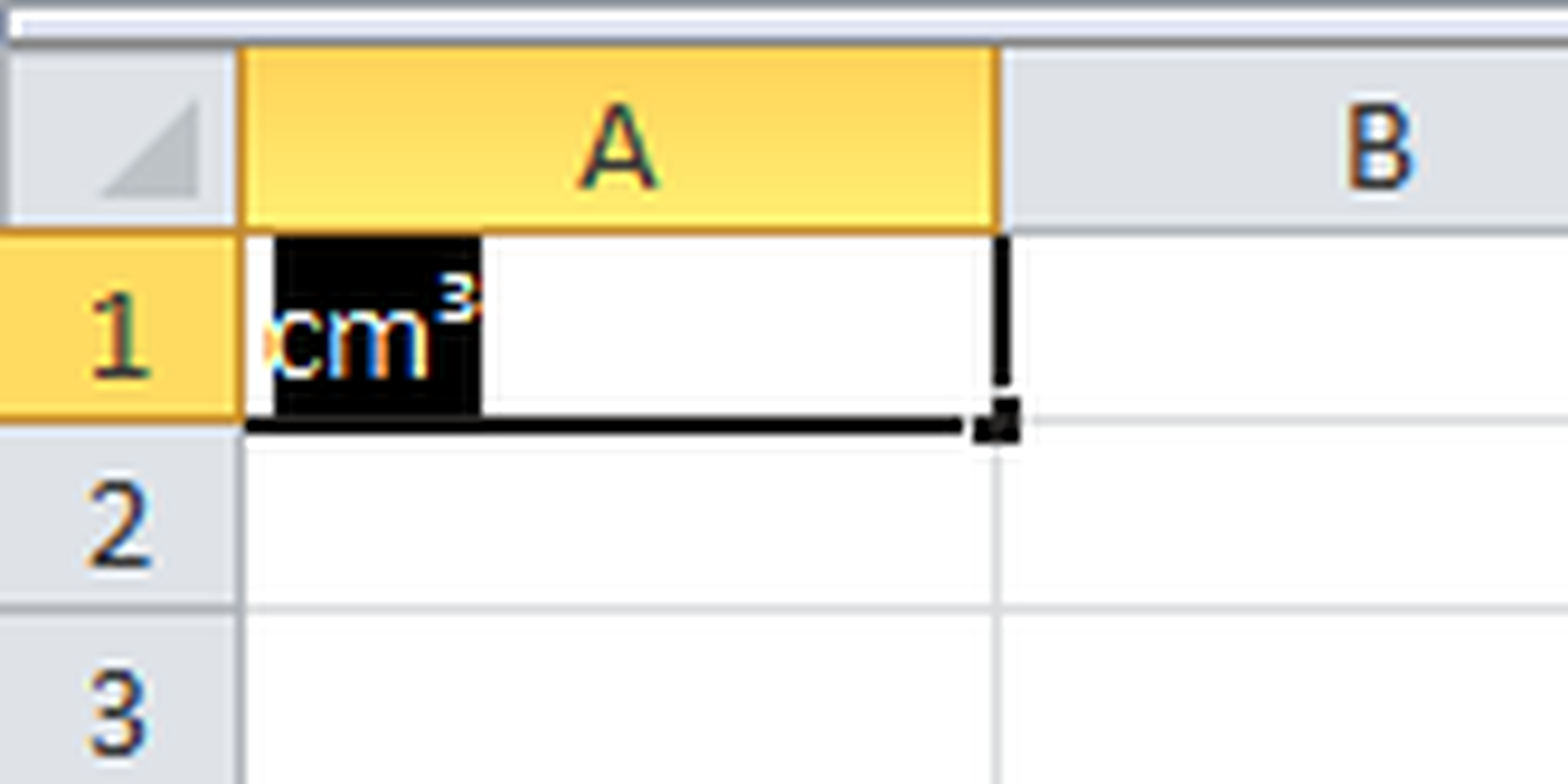 Cómo añadir superíndices en los formatos personalizados