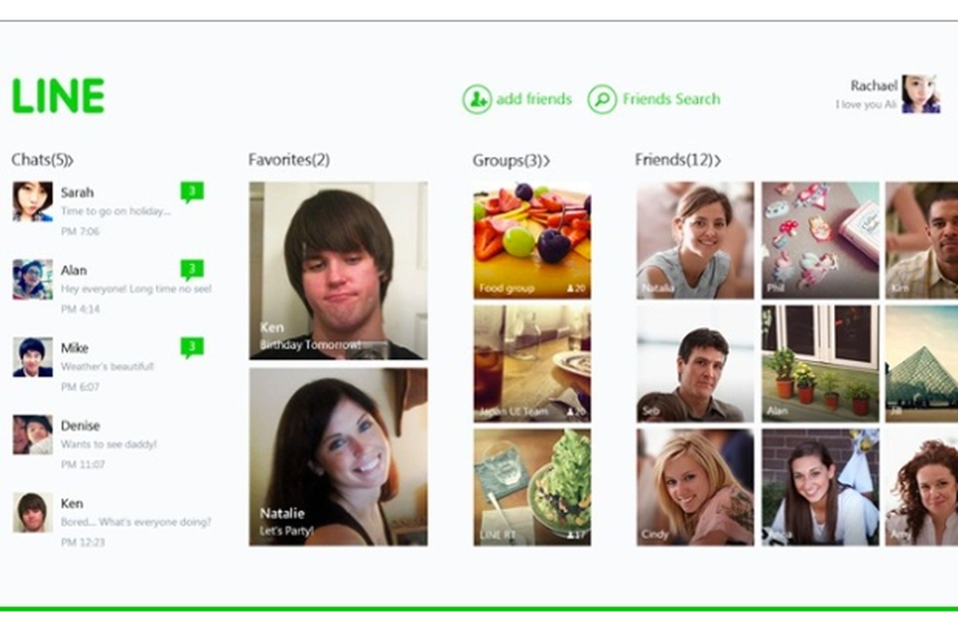 LINE ya está disponible para Windows 8