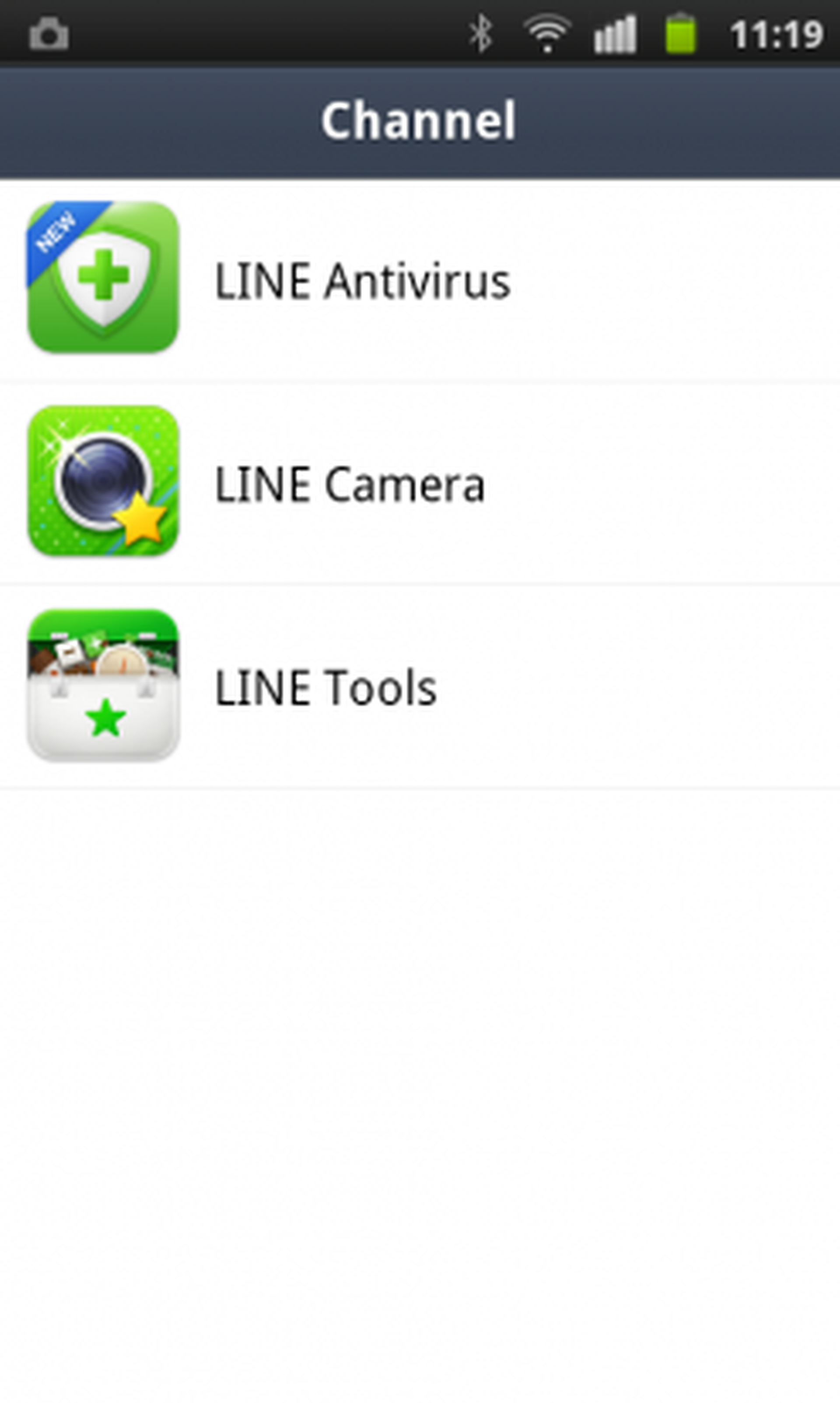 Utiliza las herramientas de LINE Tools