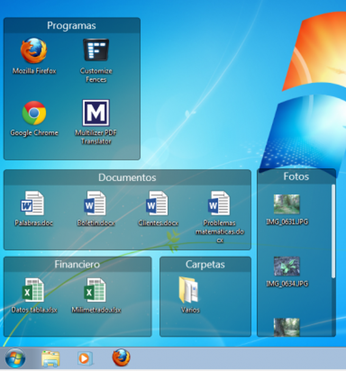 Organiza los iconos del escritorio de Windows con Fences