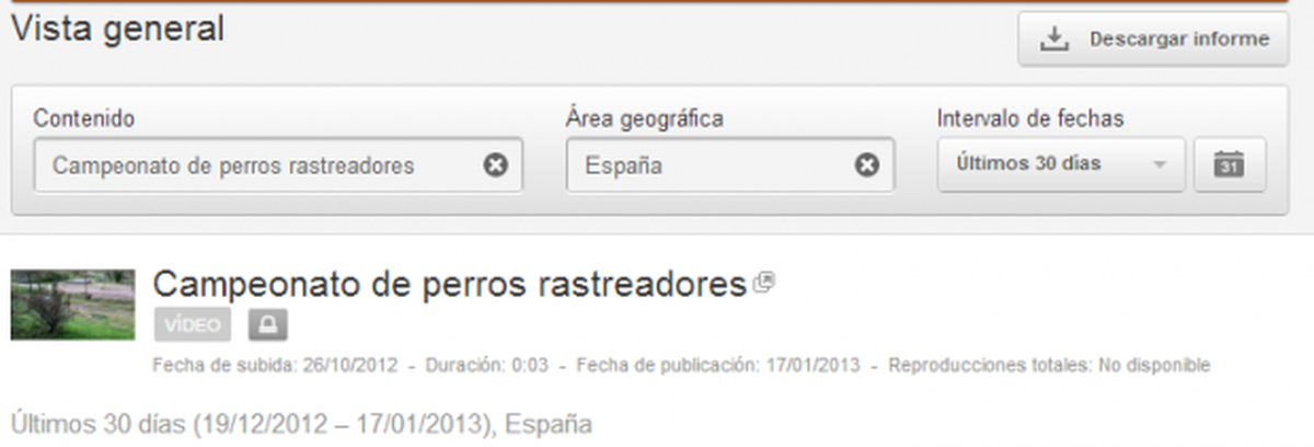 Comparte tu vídeo en YouTube y sigue su acogida en el canal