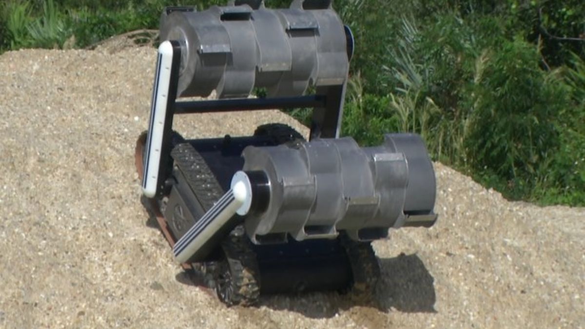 La NASA diseña un robot para extraer agua de la luna, RASSOR