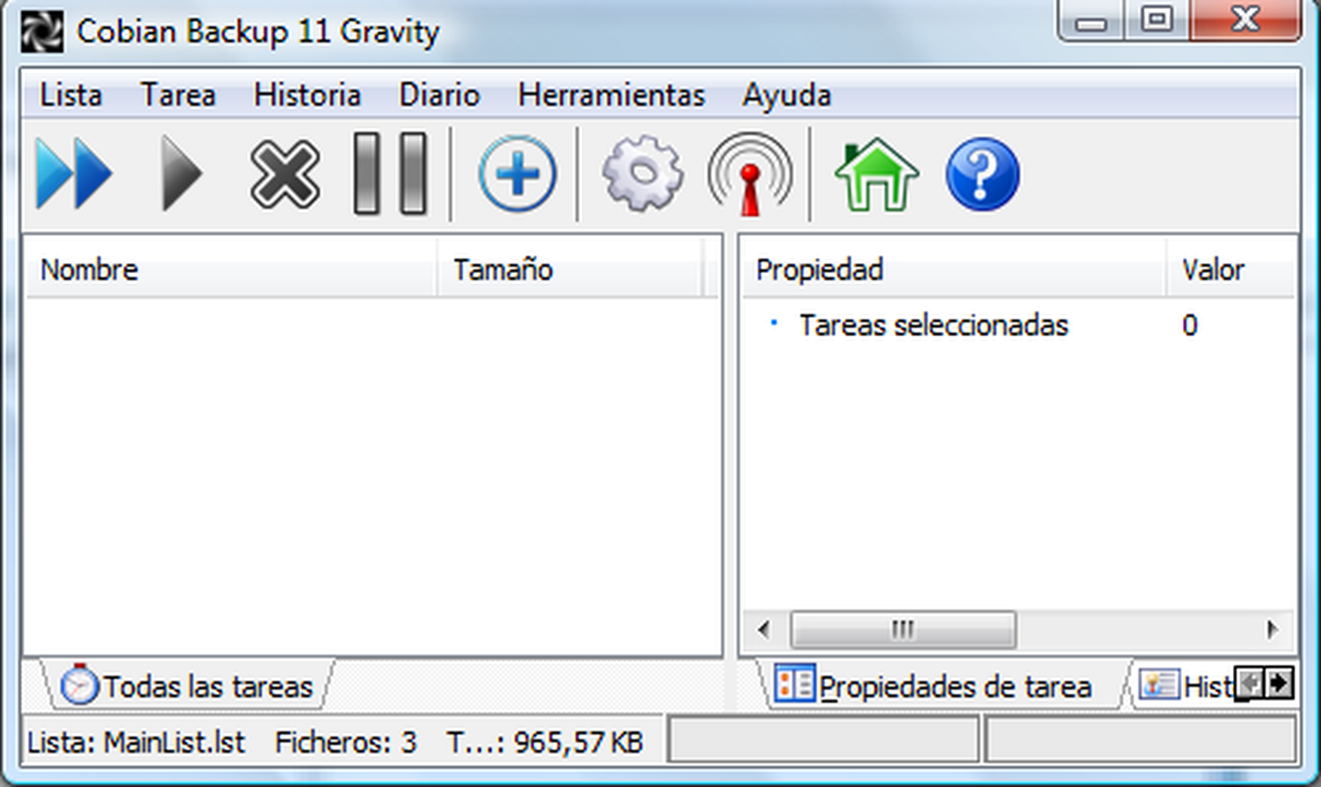 Cómo hacer un backup con Cobian Backup