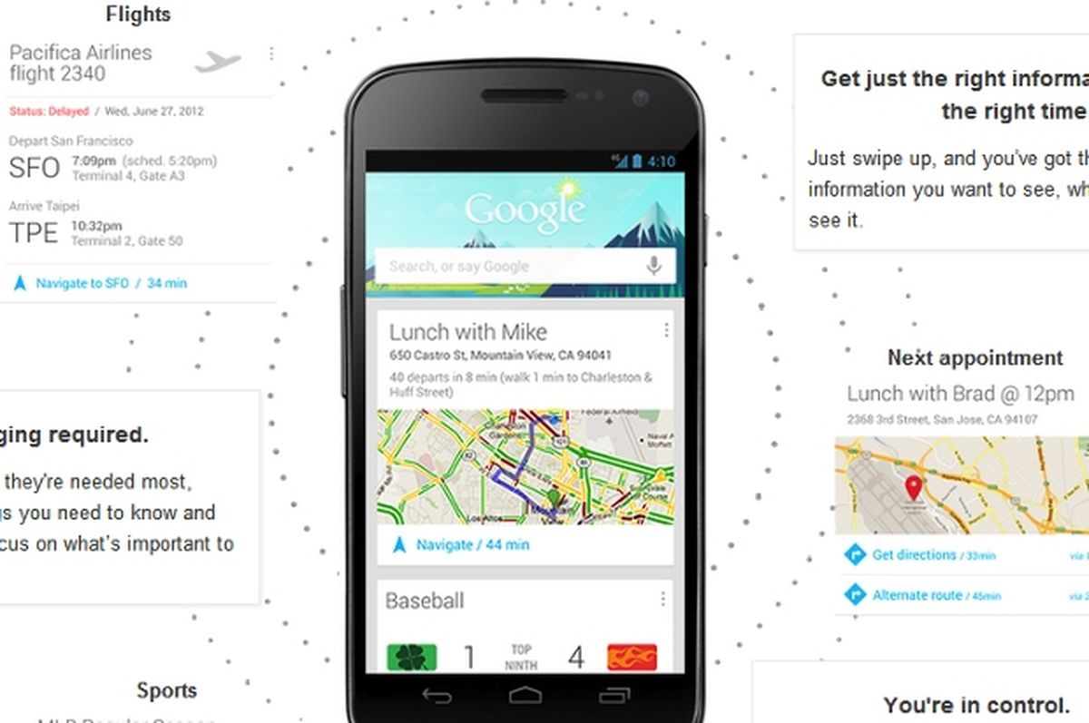 Ya está aquí Google Now para iOS