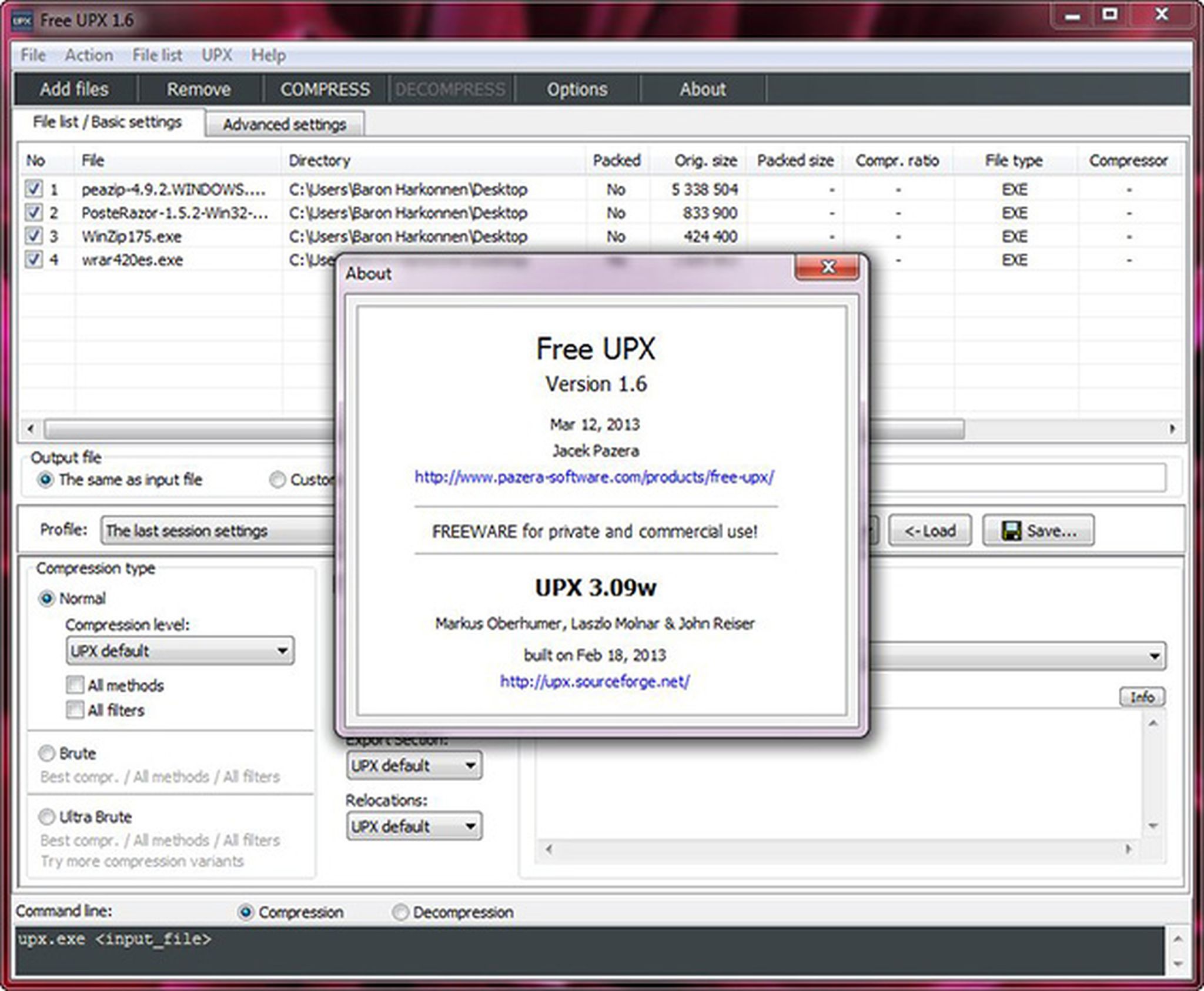 Los 5 mejores compresores de ficheros