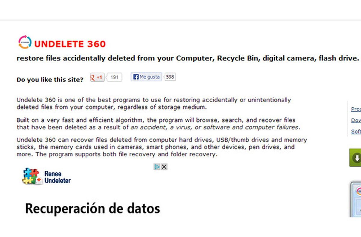 Cómo recuperar tus archivos borrados con Undelete 360