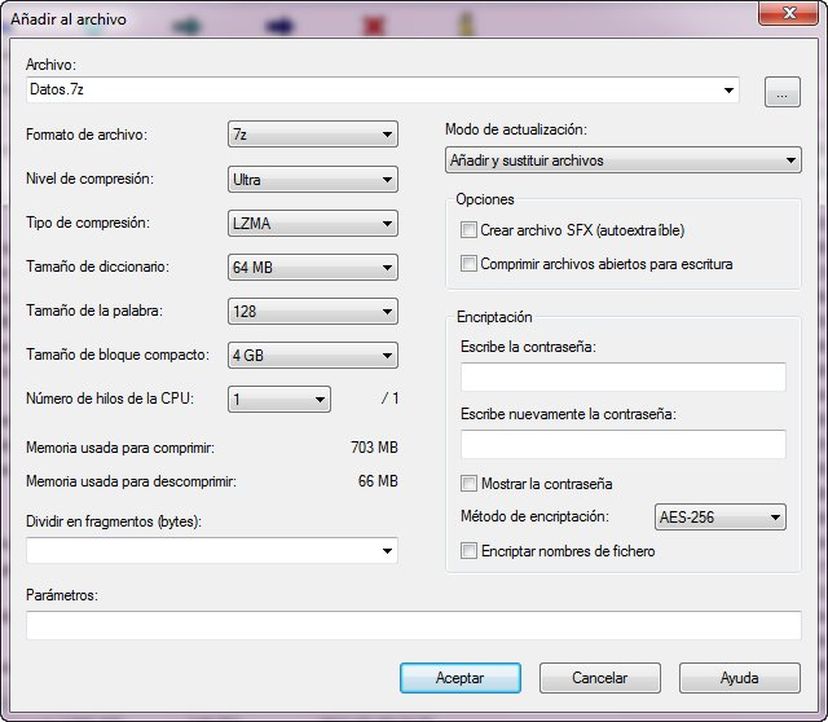 Comprime tus ficheros al máximo con 7-Zip
