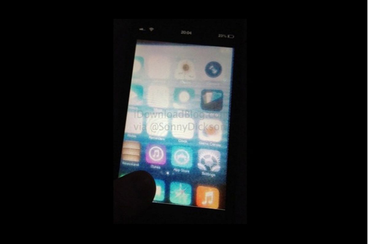 iOS7: primera foto filtrada del nuevo SO de Apple