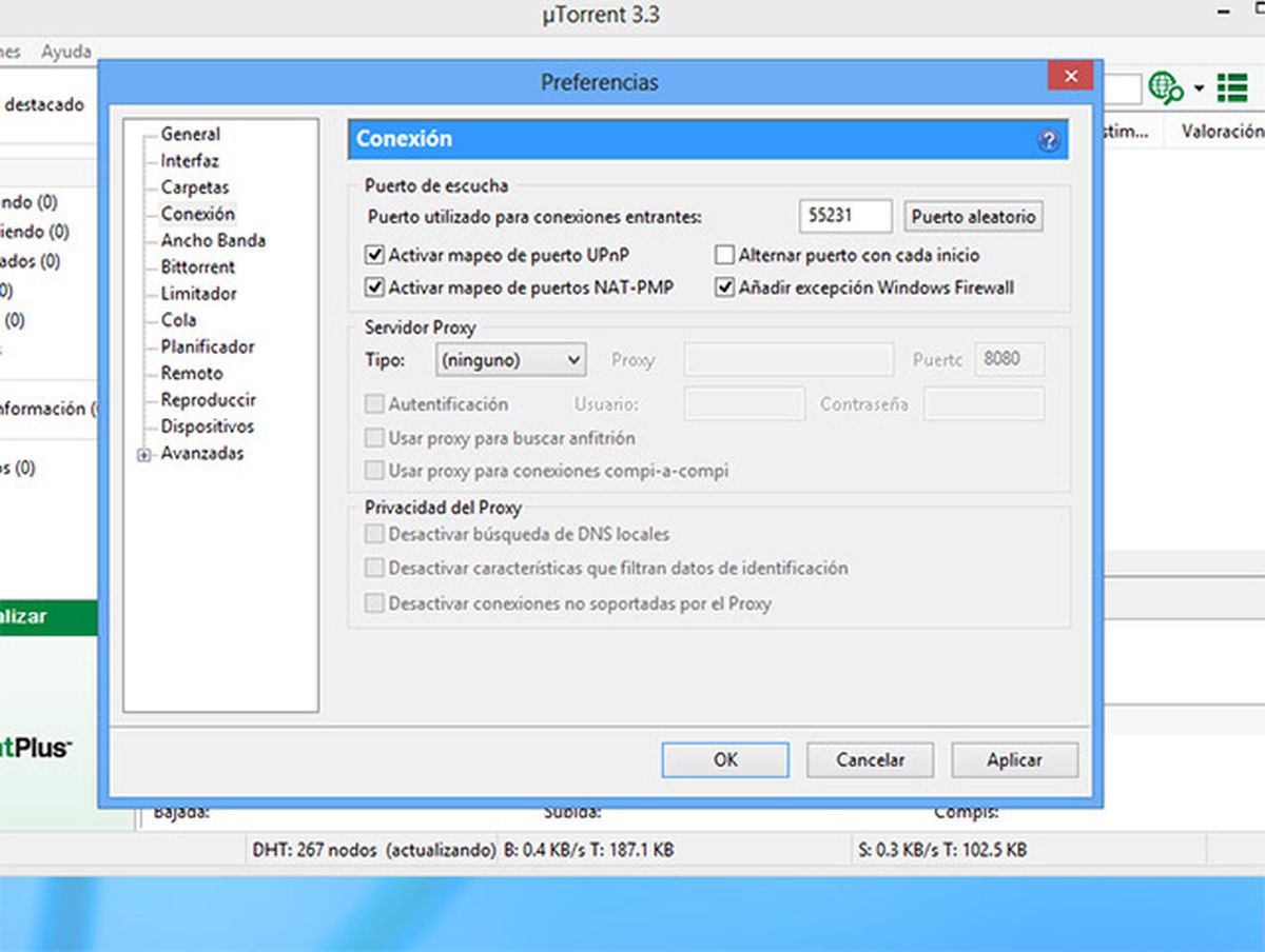 Cómo acelerar las descargas de uTorrent, el cliente torrent