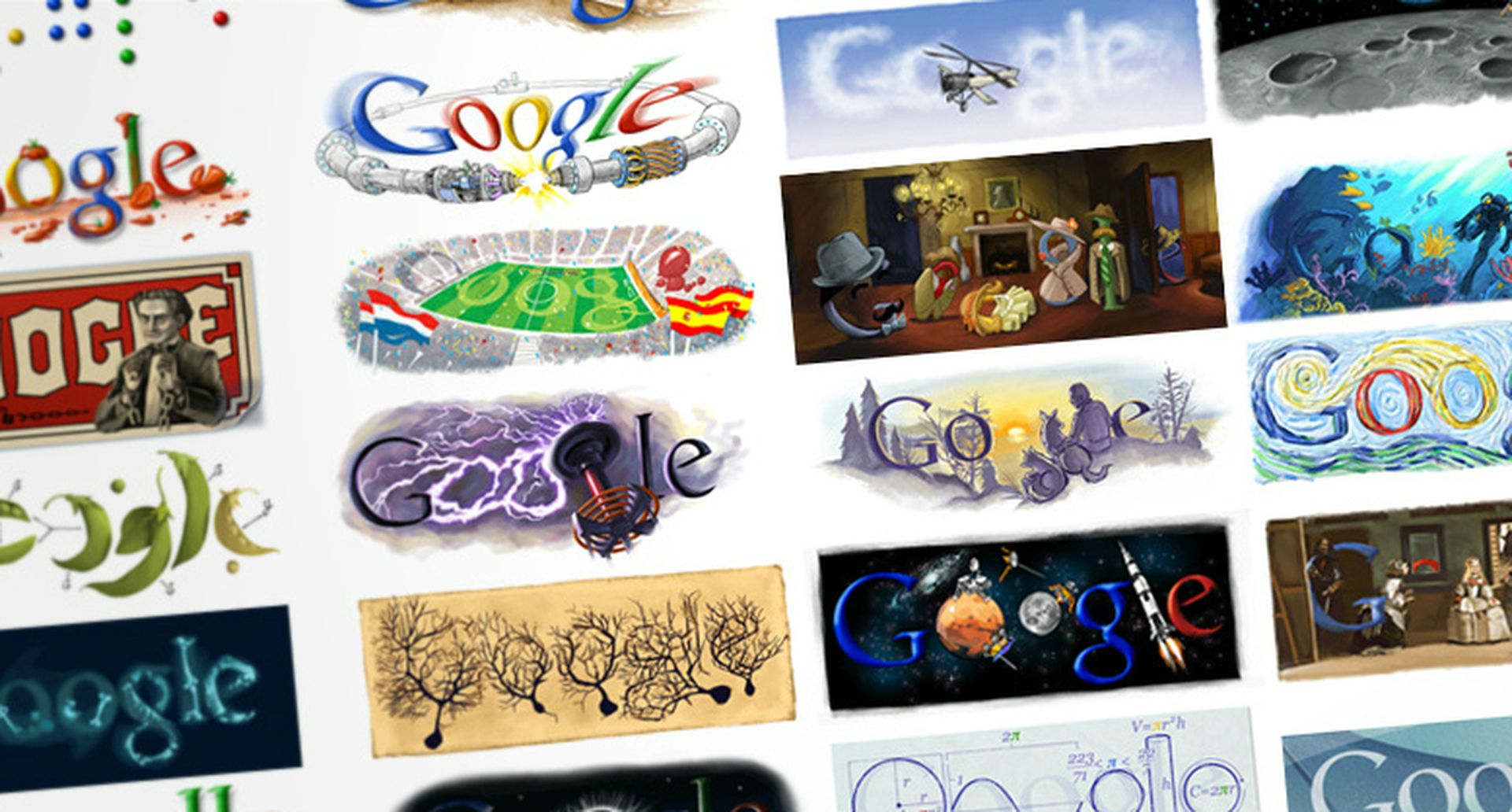Los 5 mejores doodles animados de Google