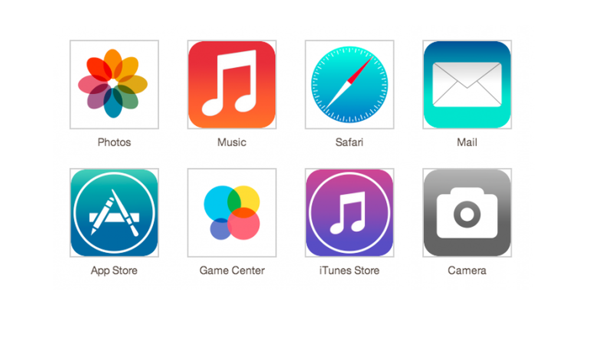 iOS 7, filtradas las primeras imágenes de iconos