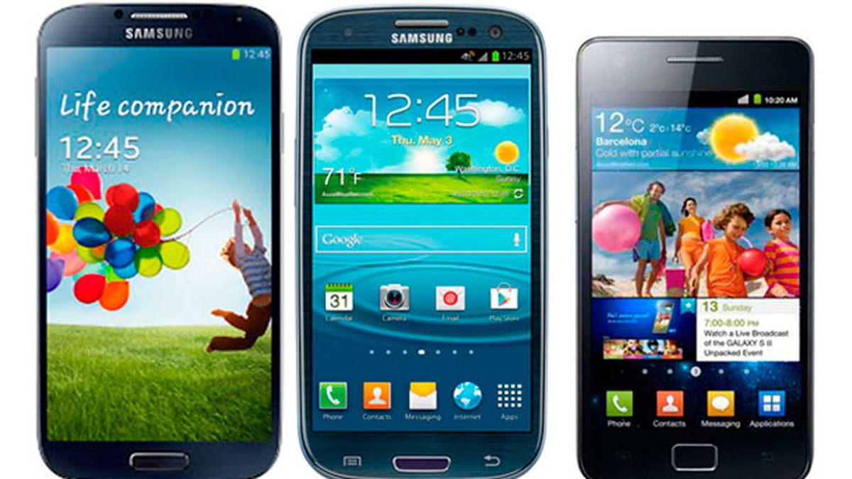 Todos los modelos de la gama Samsung Galaxy