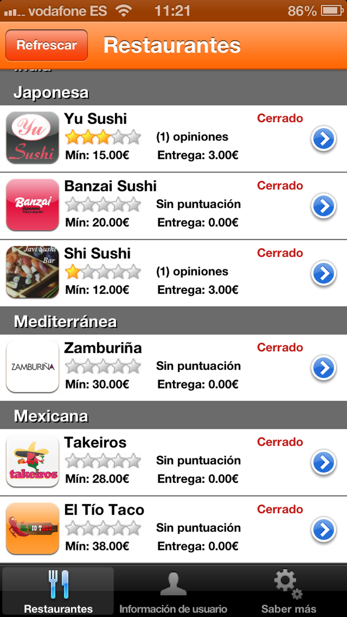 Las mejores apps para pedir comida a domicilio