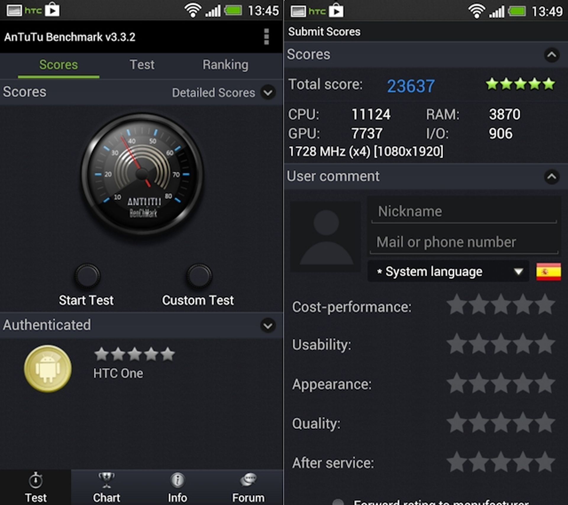 Los mejores Benchmark Apps para Android