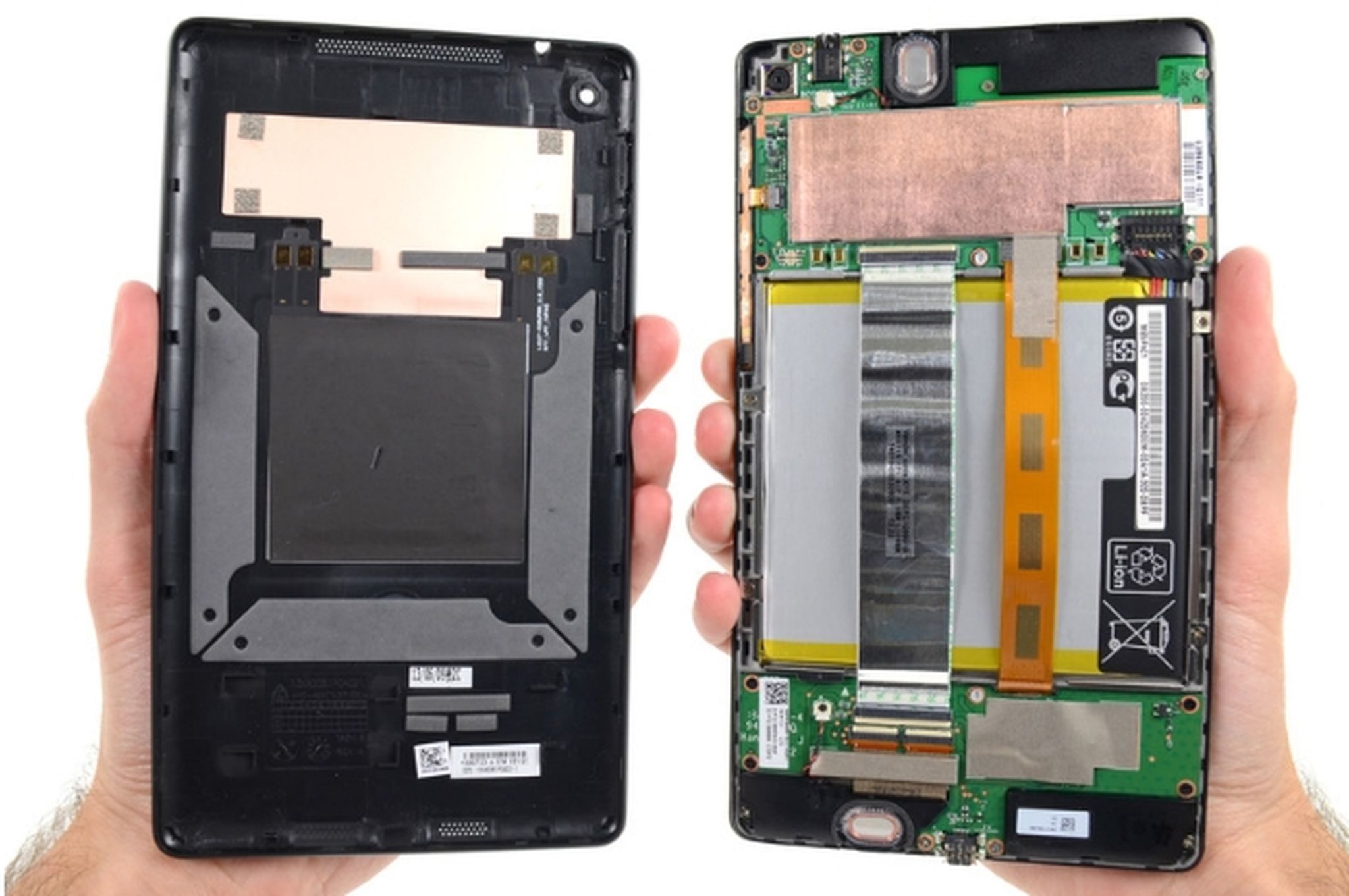 Así es la nueva tablet Nexus 7 por dentro