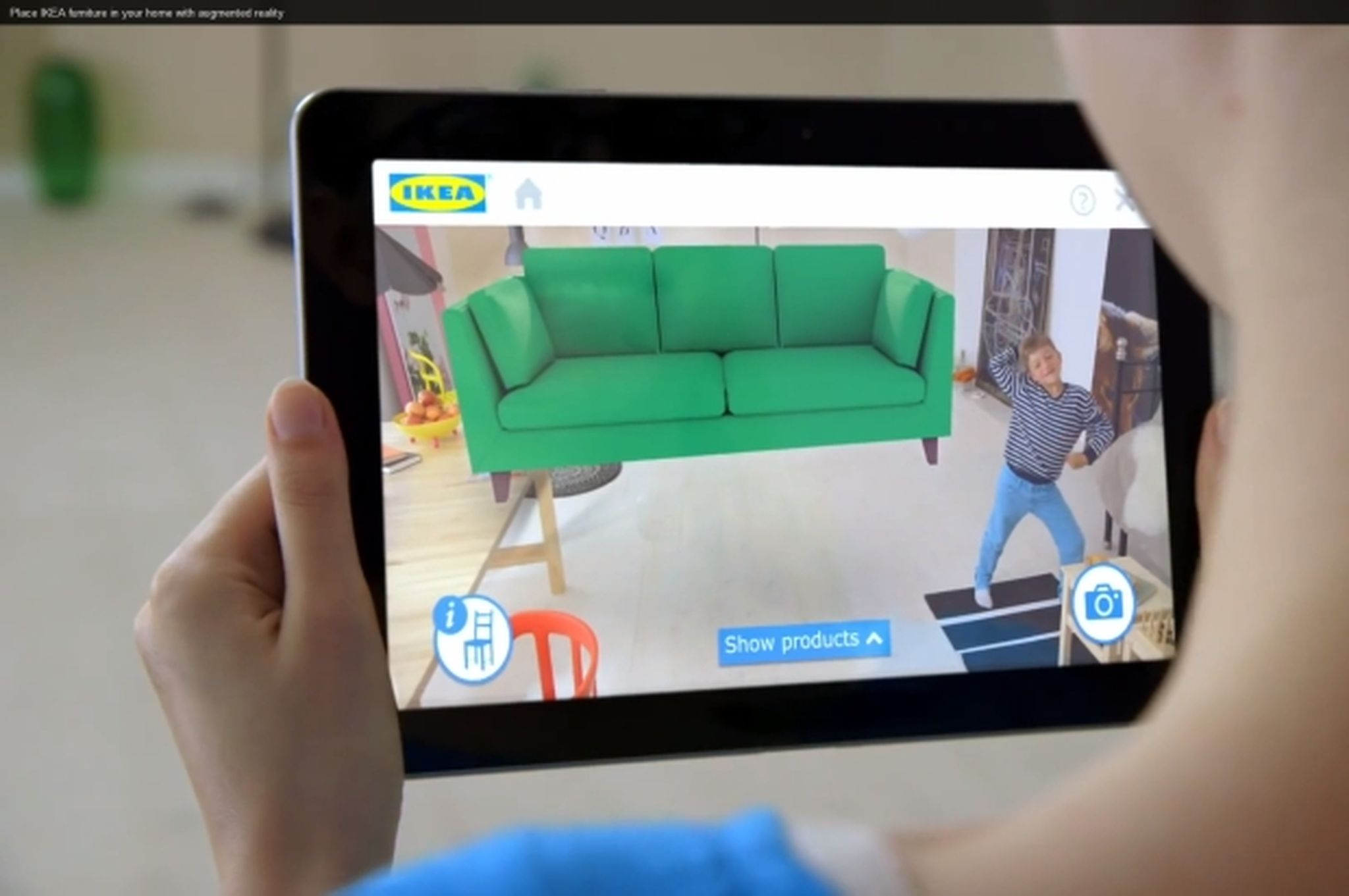 App de IKEA con realidad aumentada: sus muebles en tu casa