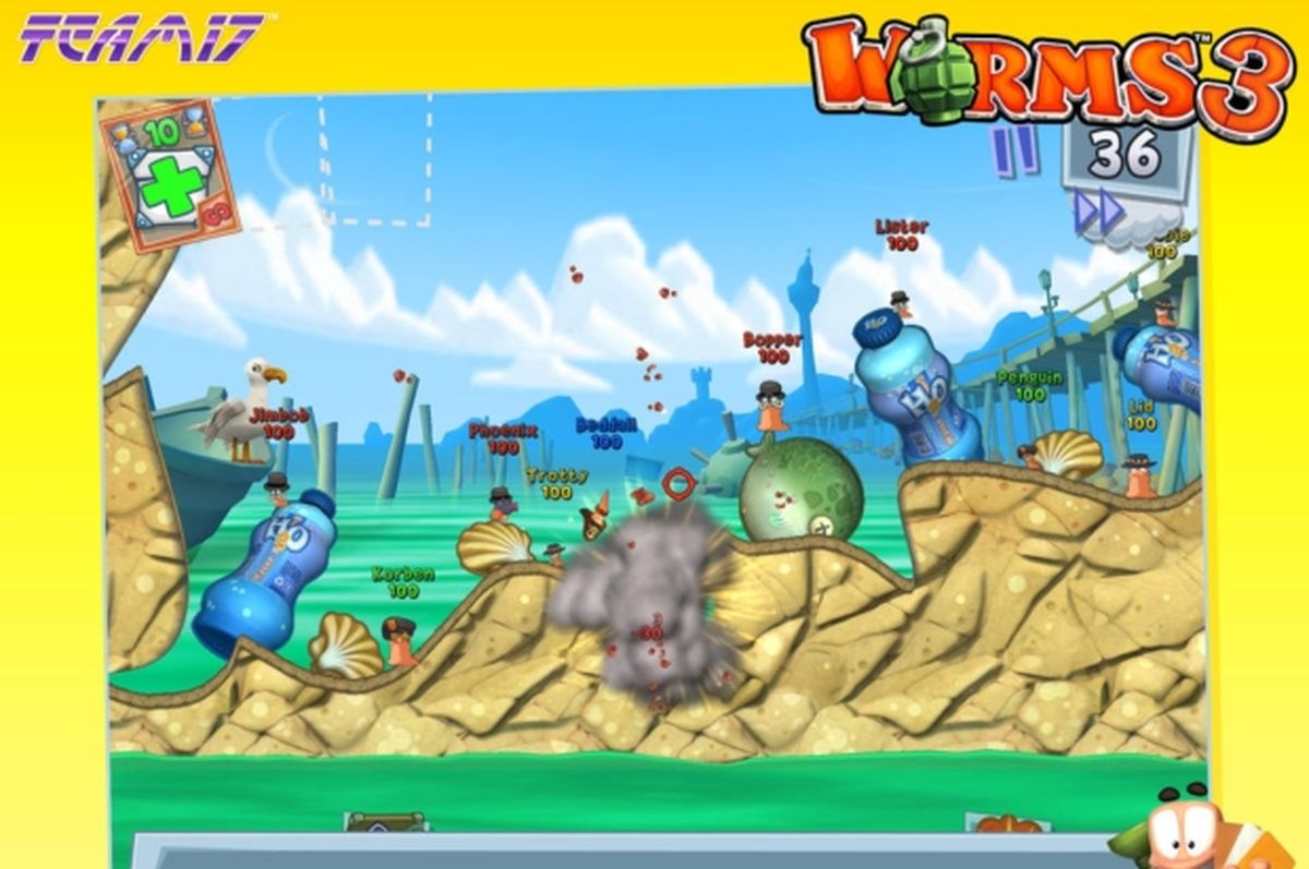 Worms 3, exclusivo para iOS, ya disponible