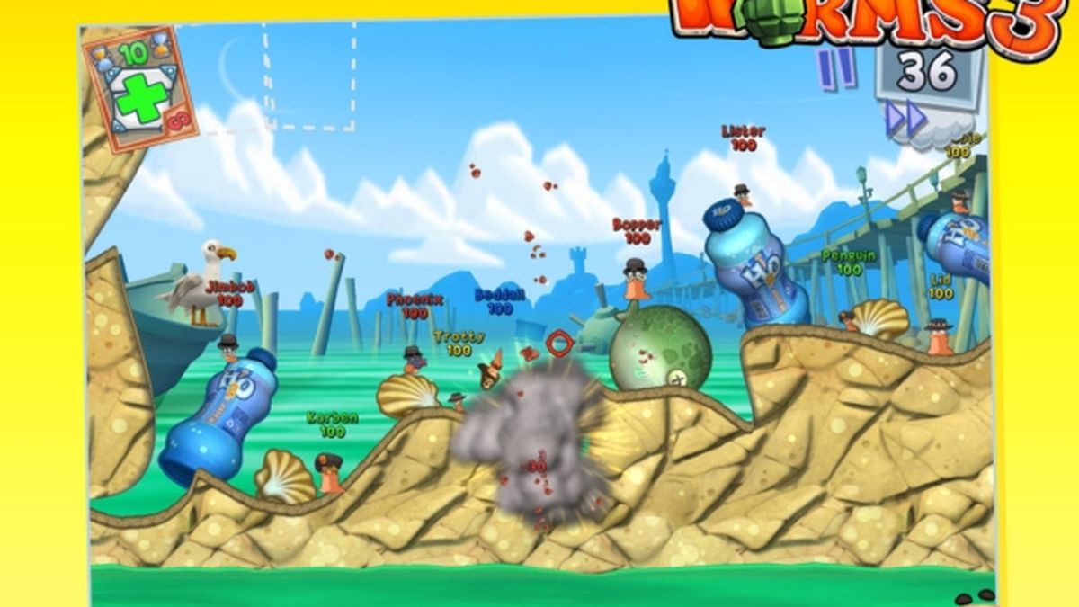 Worms 3, exclusivo para iOS, ya disponible