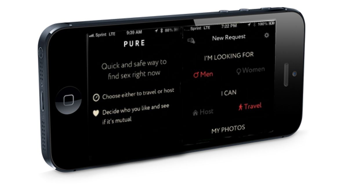 Pure, una app iOS para encontrar parejas sexuales cerca a ti