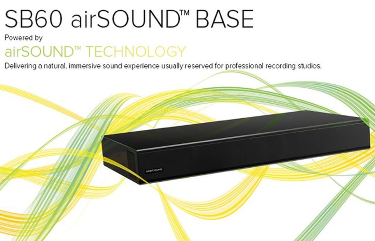 SB60 airSOUND, nuevo sistema de sonido envolvente Orbitsound