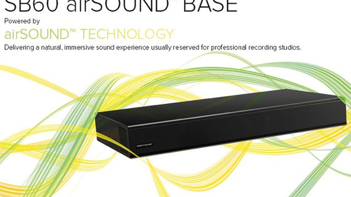 SB60 airSOUND, nuevo sistema de sonido envolvente Orbitsound