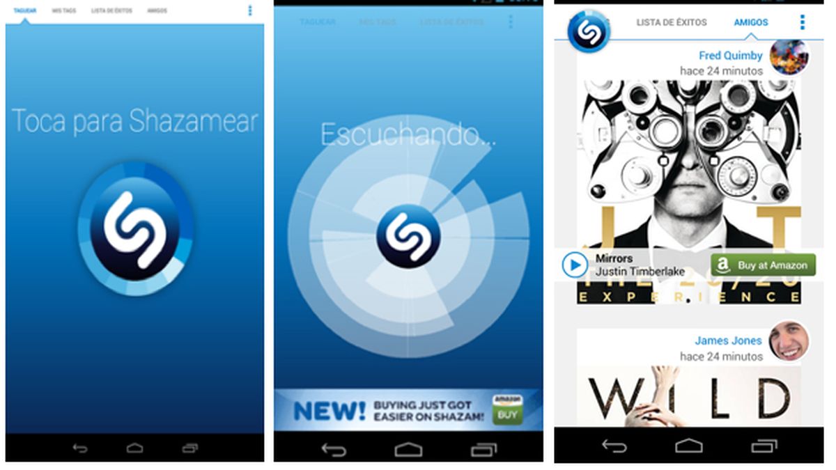 Shazam para Android se actualiza a versión 4.0