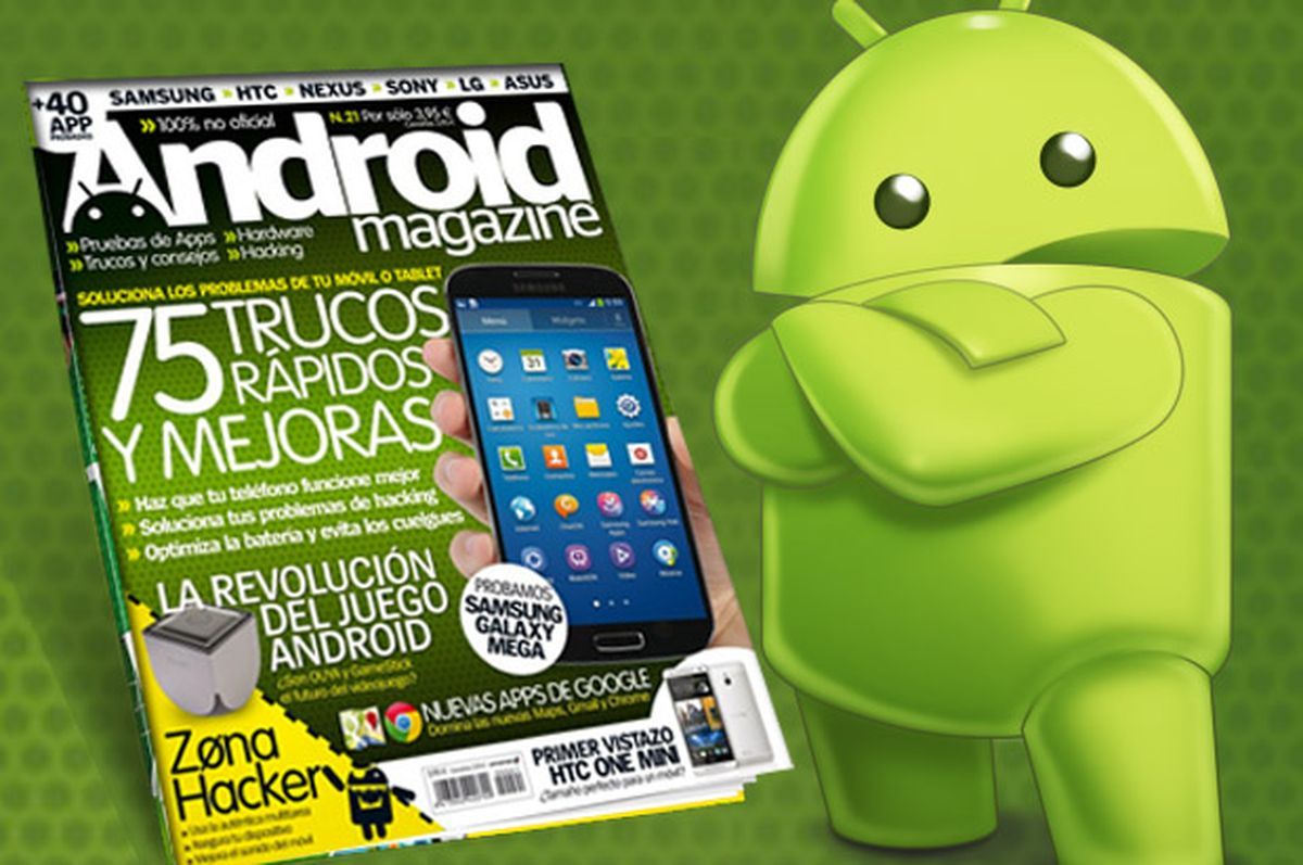 Android Magazine 21: a la venta en quiosco y edición digital