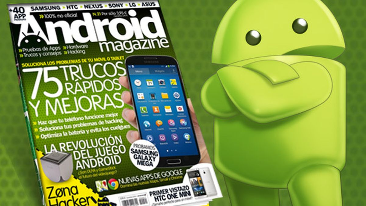 Android Magazine 21: a la venta en quiosco y edición digital