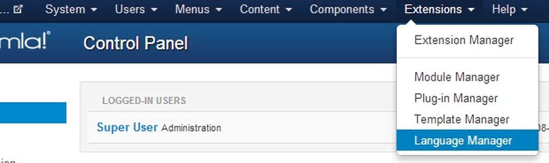 Conoce el nuevo panel de administración de Joomla 3