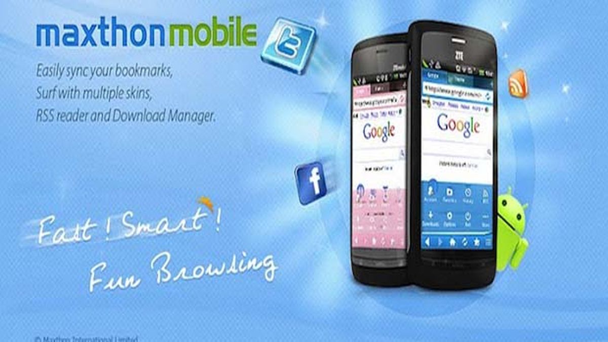 Maxthon será el navegador de nuevos smartphones en 2014