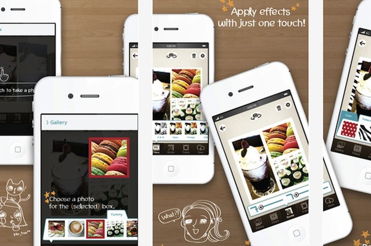 Crea collages con tus fotos en iOS