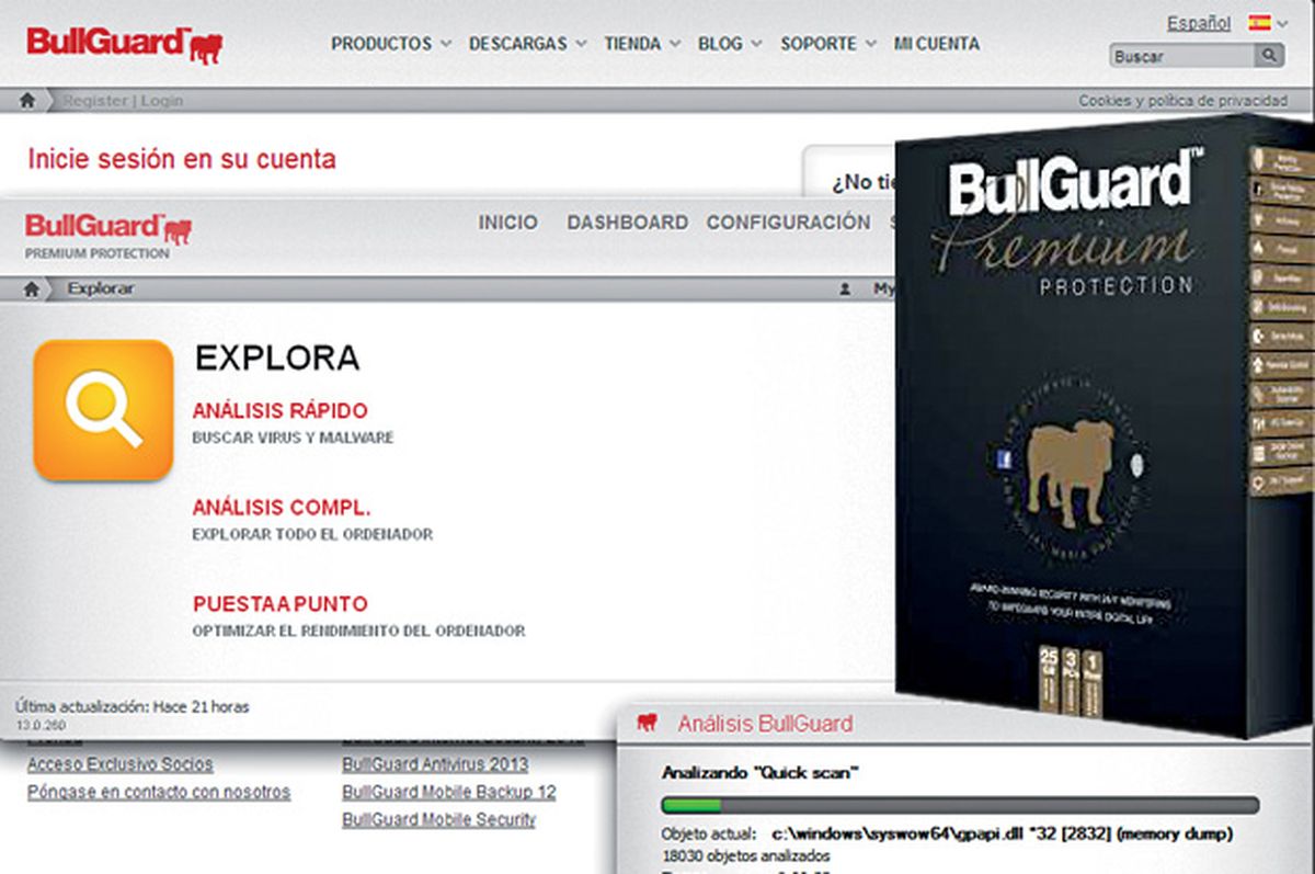 Análisis del Antivirus BullGuard Premium Protection