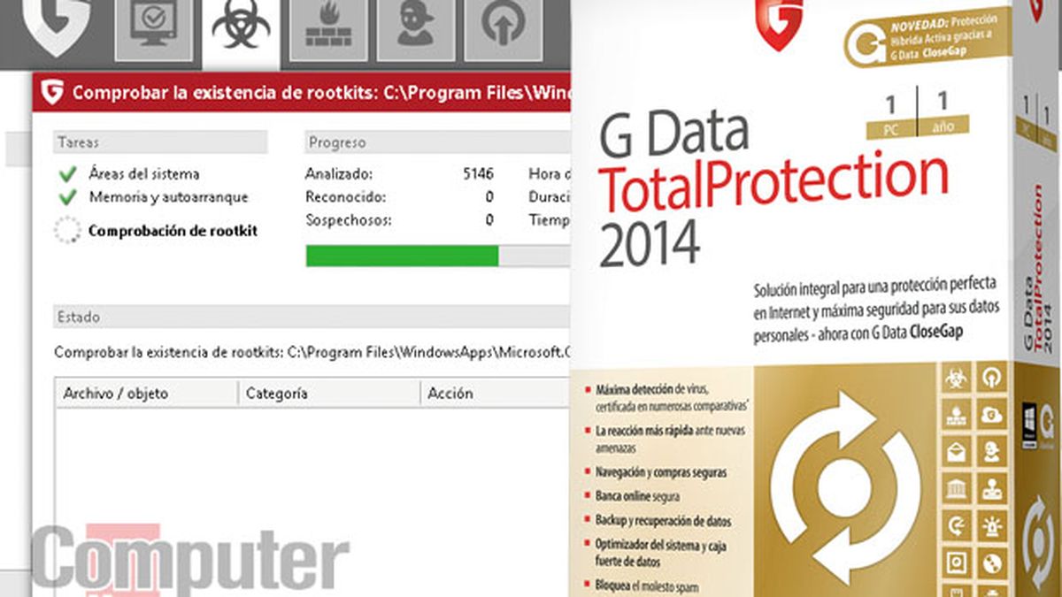 Análisis del Antivirus G Data Total Protection 2014