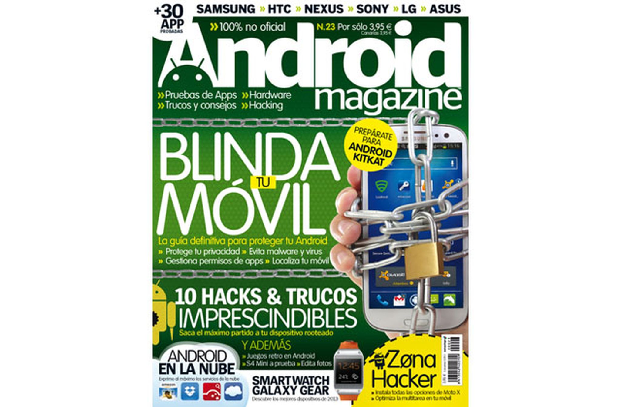 Android Magazine 23: a la venta en quiosco y edición digital