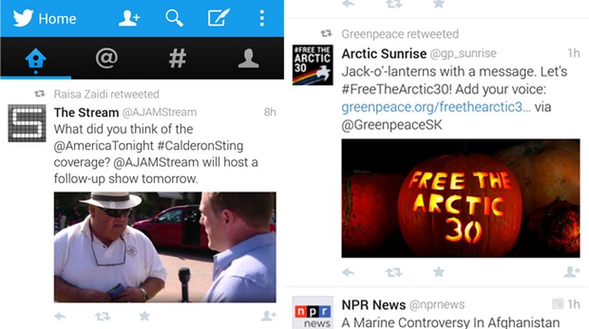 Twitter permite visualizar fotos y vídeo desde el timeline