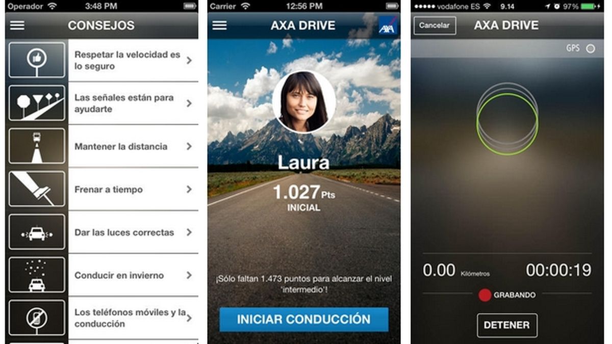 Axa Drive analiza tu conducción y te dice cómo mejorar
