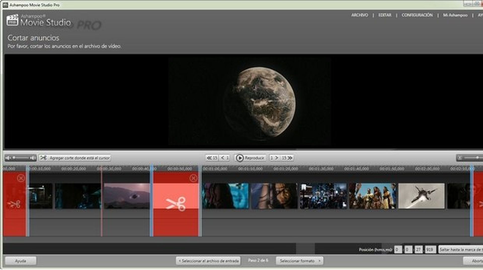 Ashampoo Movie Studio Pro, el editor de vídeo profesional