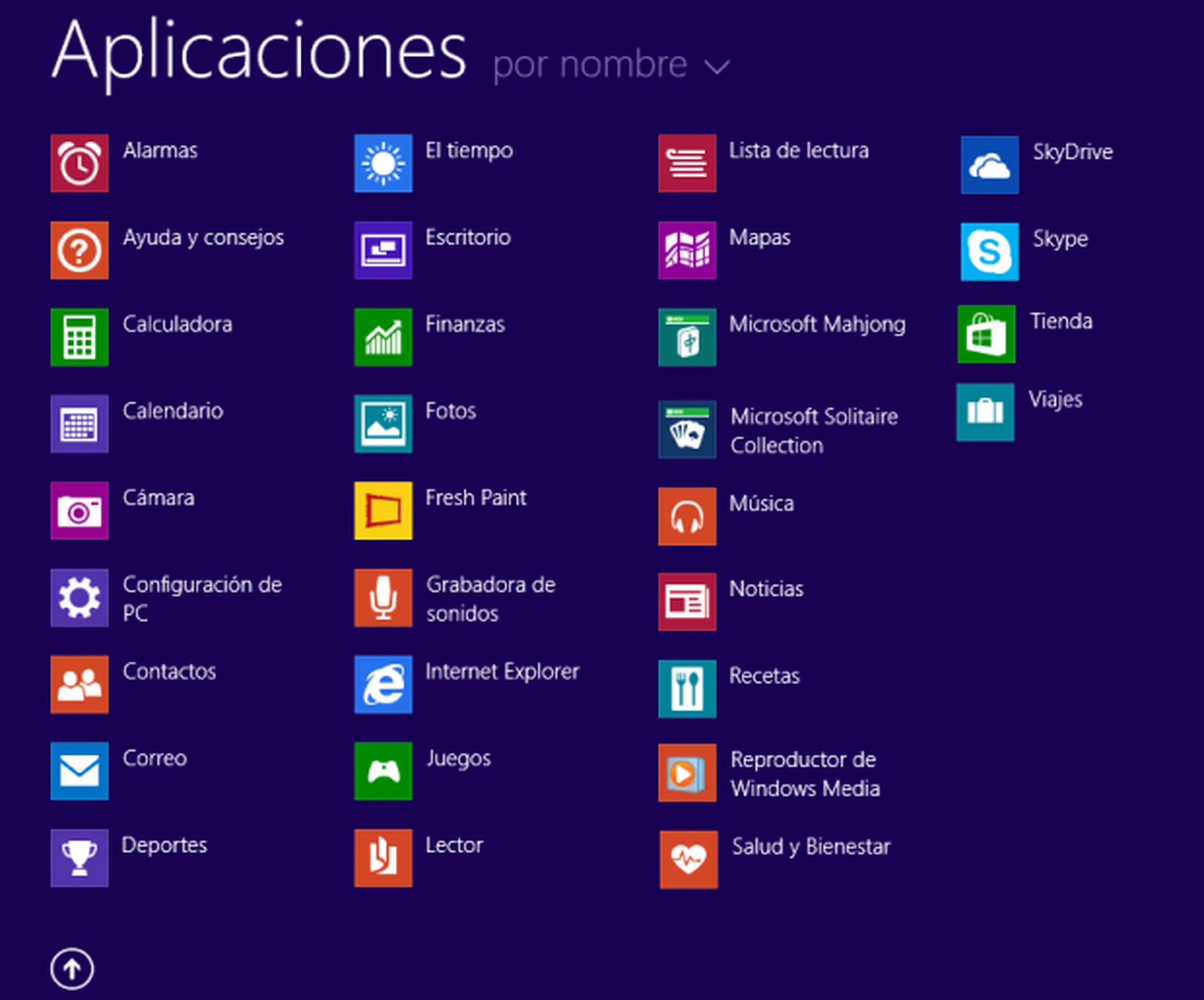 Ver todas las aplicaciones instaladas en Windows 8.1