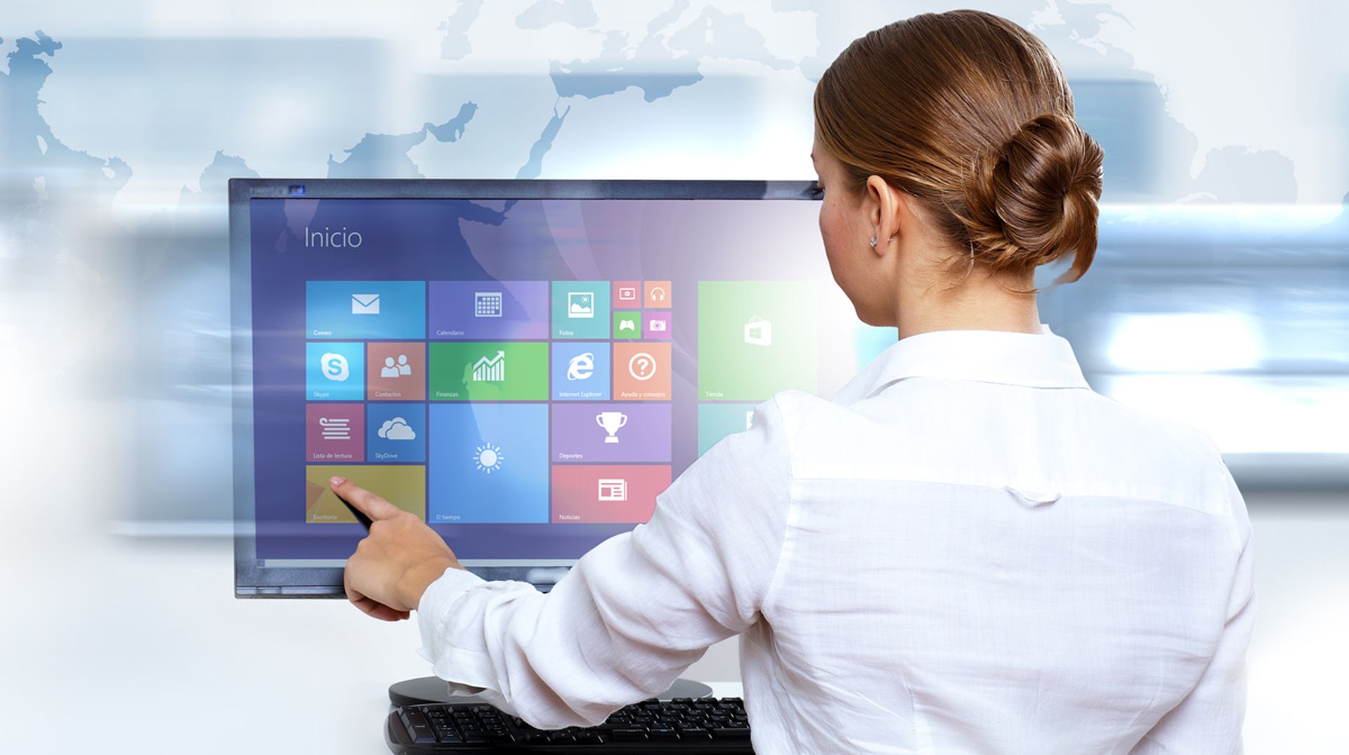 Monitores táctiles para Windows 8