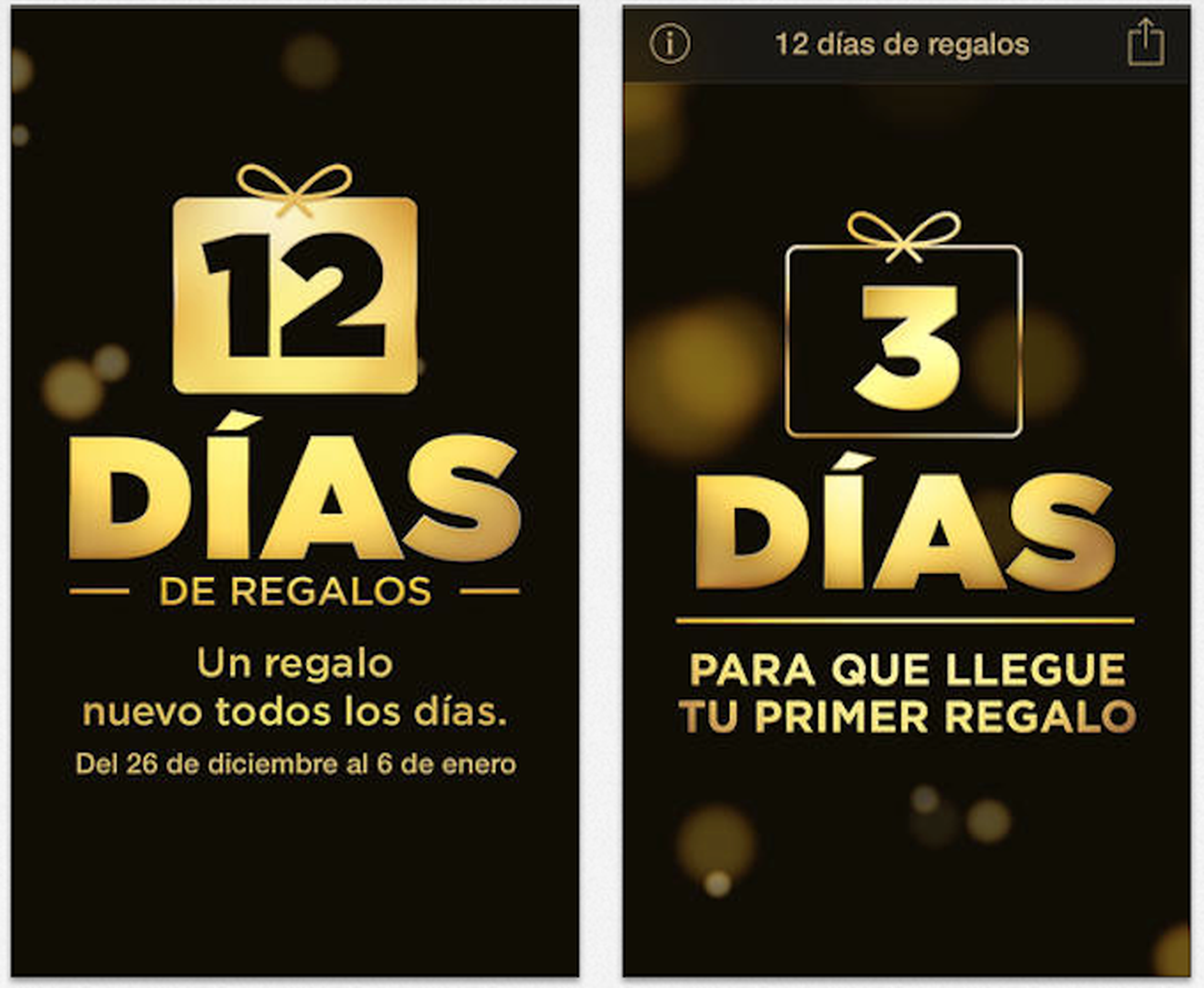 Apple lanza su aplicación "12 días de regalos"
