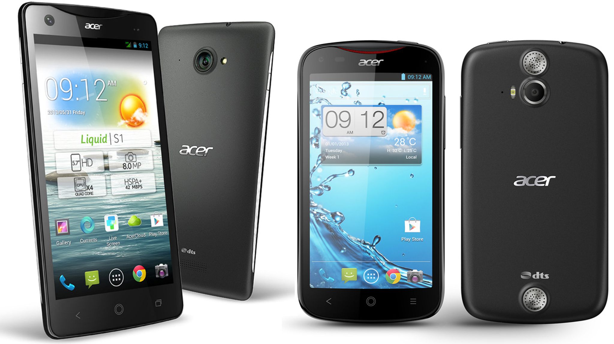 Acer Liquid: así son los nuevos smartphones y phablets Acer
